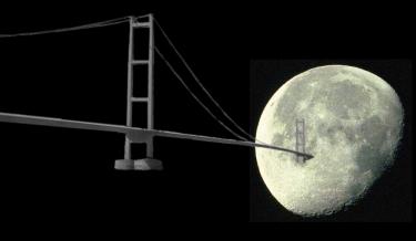 George Bush to Build Bridge to the Moon